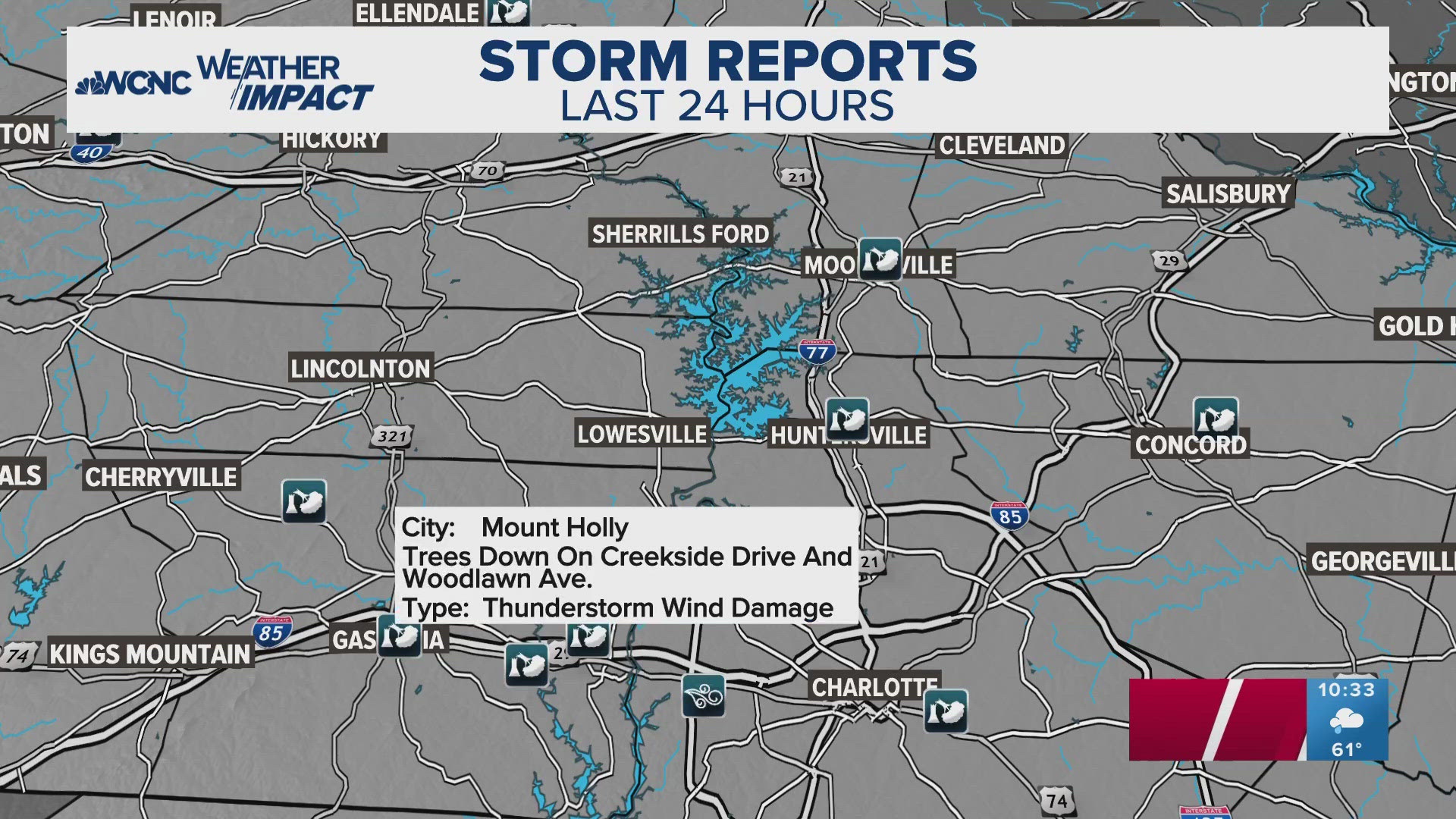 Storm reports reveal widespread damage during severe weather outbreak | wcnc.com