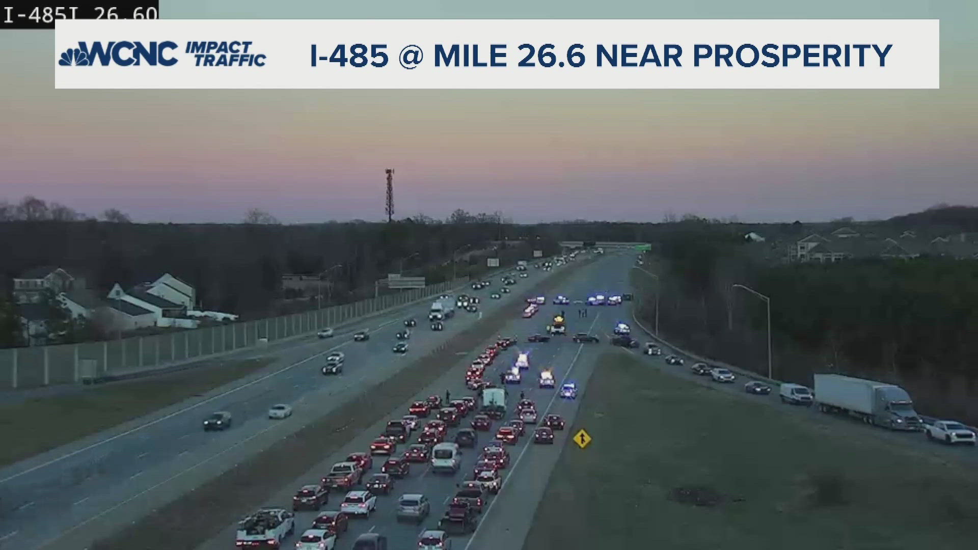 1 person killed in motorcycle crash on I-485 in north Charlotte | wcnc.com