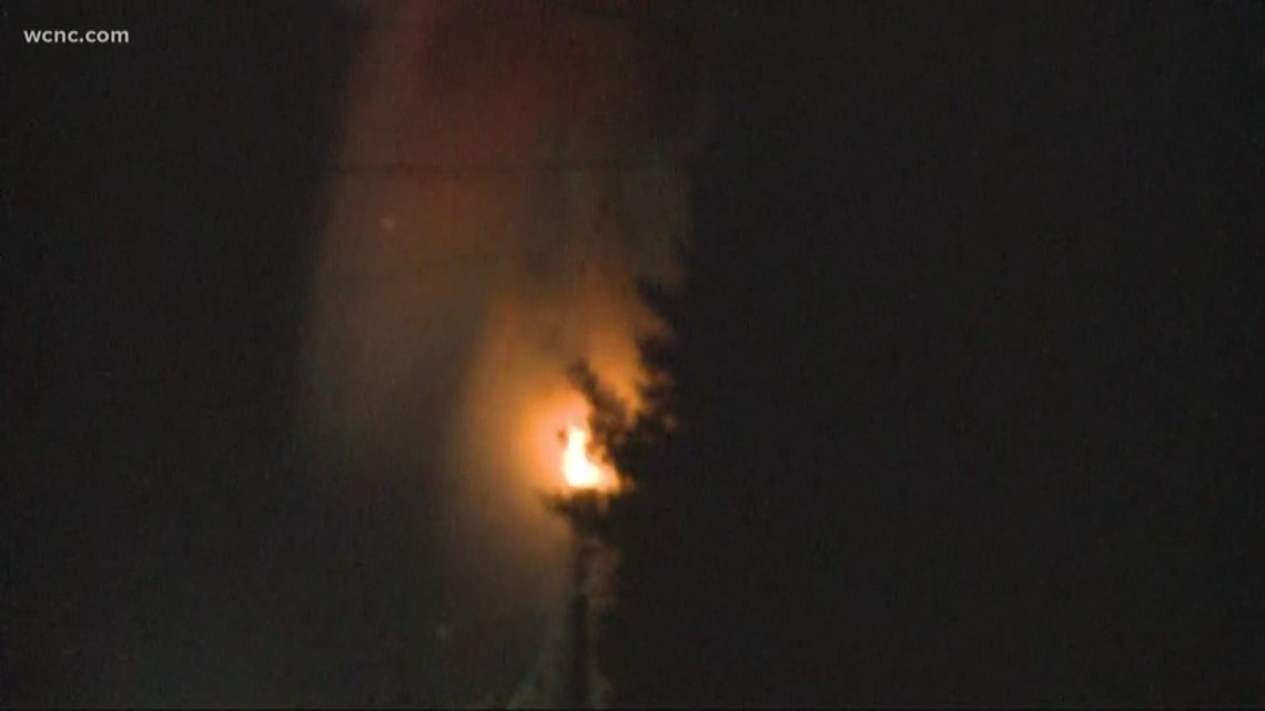Transformer explodes in southeast Charlotte neighborhood | wcnc.com