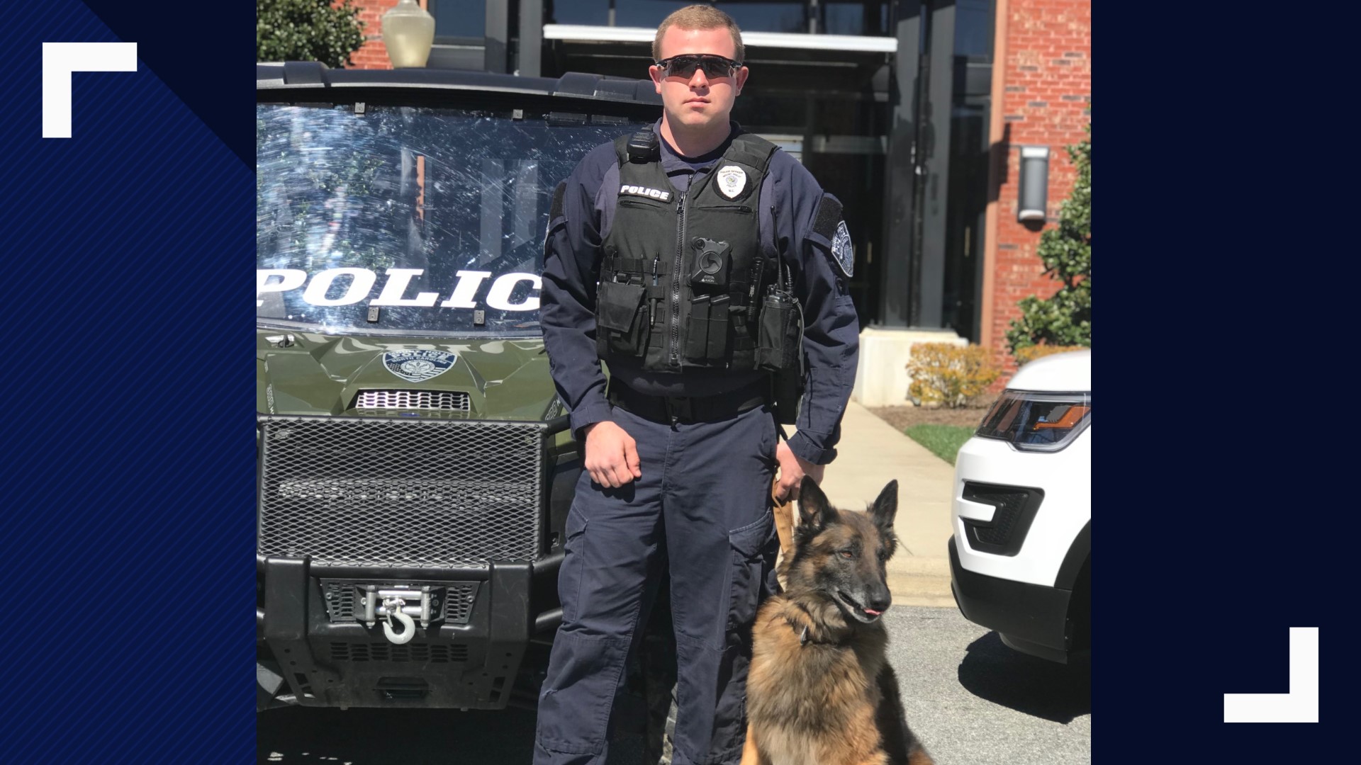 Mount Holly K9 officer celebrates 9th birthday with some ice cream ...