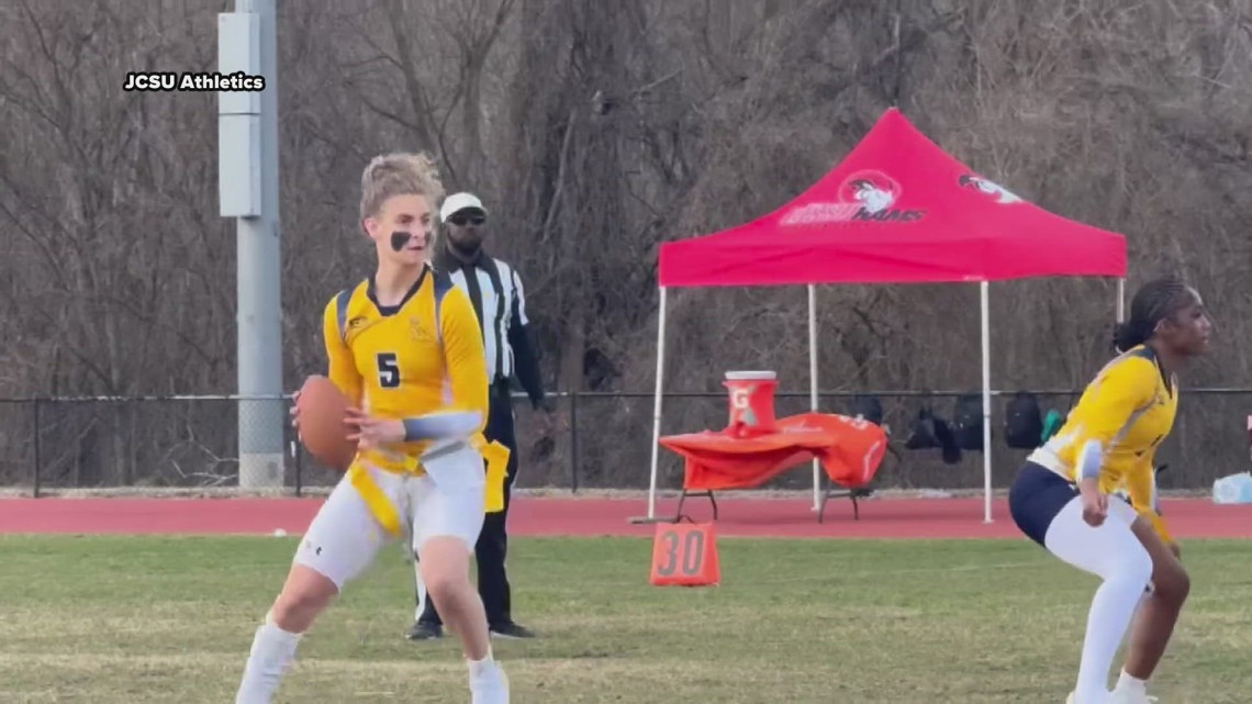 Johnson C. Smith wins women's flag football game over Livingston | wcnc.com