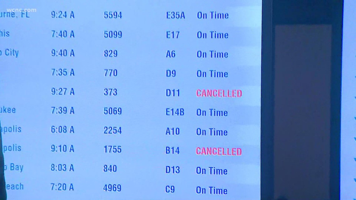 What to know if your flight has been canceled | wcnc.com