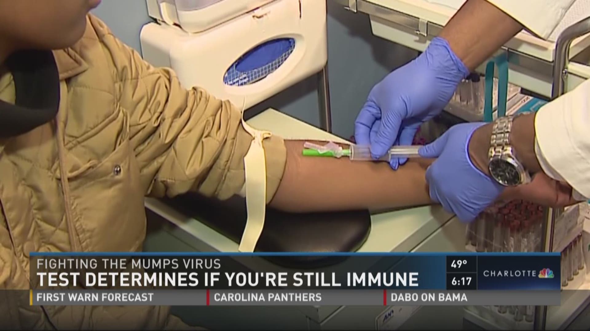 Parents test children's blood for Mumps | wcnc.com