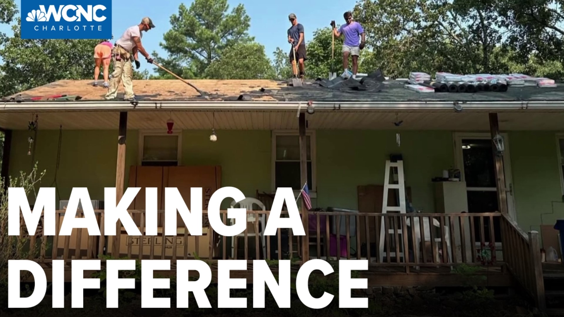 Organization helps fix up home for 72-year-old homeowner in York | wcnc.com