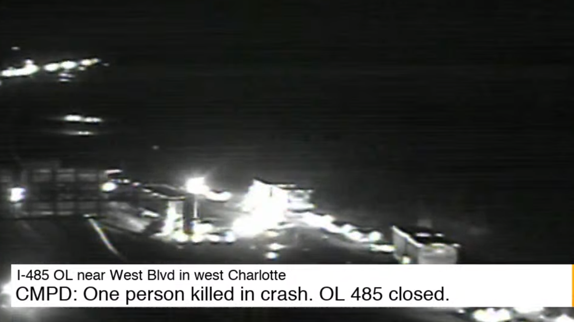 I-485 closed in west Charlotte following deadly crash | wcnc.com