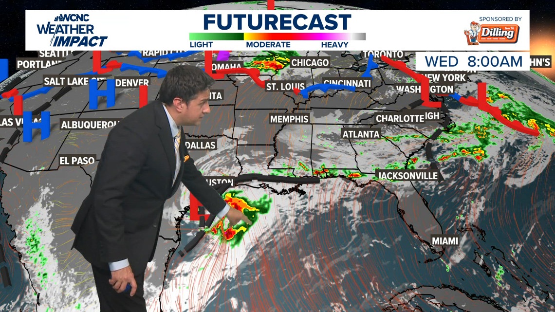 Potential Tropical Cyclone 1 could bring heavy rain, gusty winds to ...