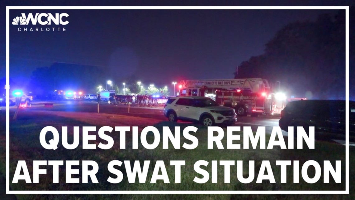 Questions remain after SWAT situation Monday night | wcnc.com