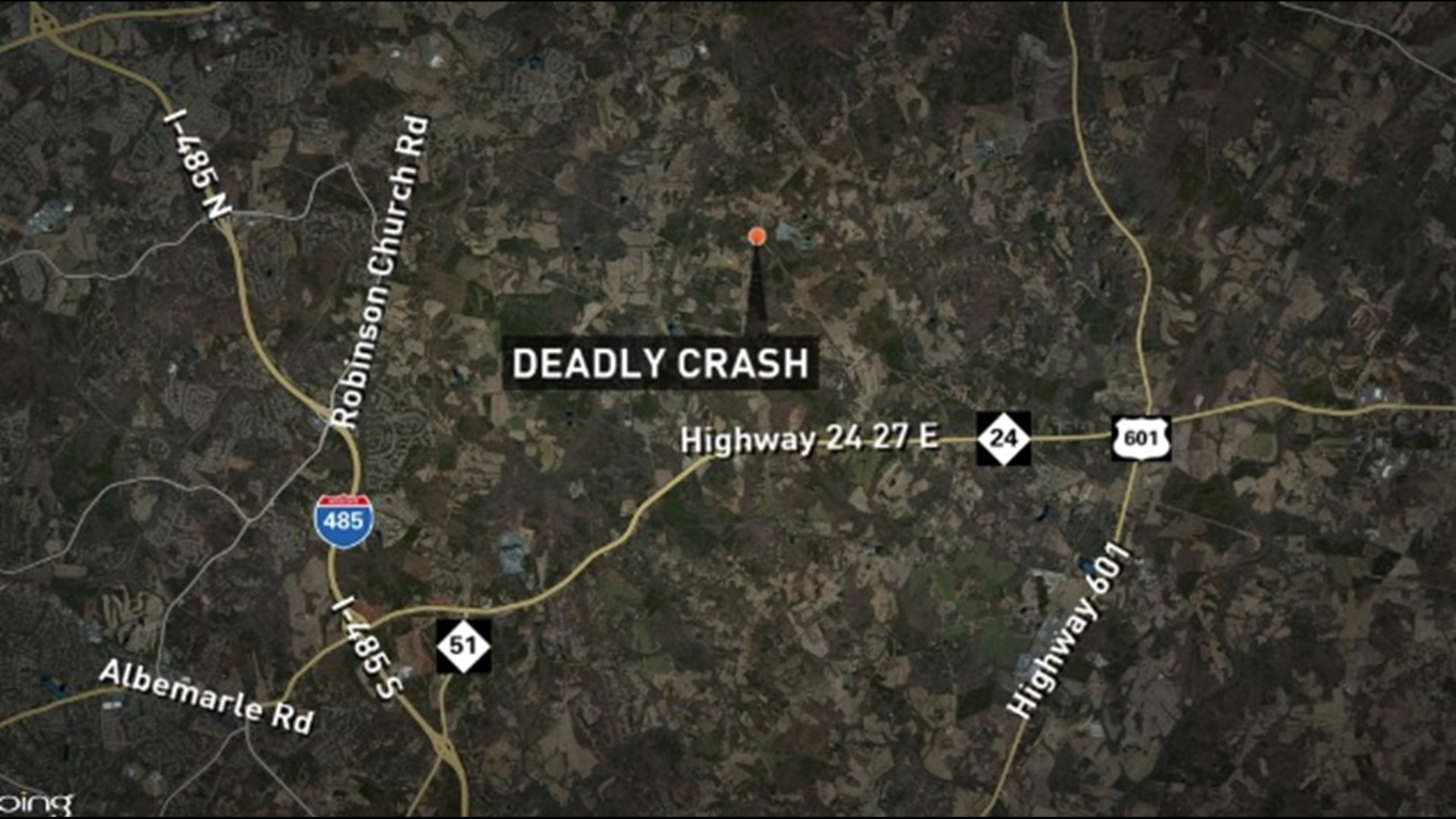 1 Dead After Chase Ends In Crash In Cabarrus County