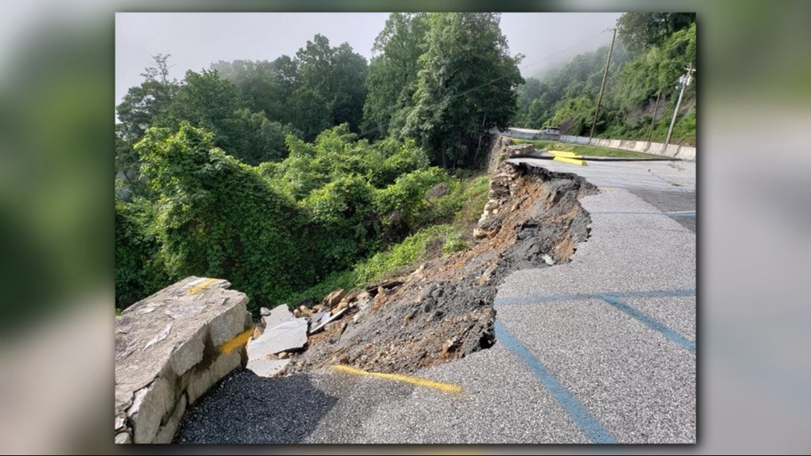 Wall collapse closes Chimney Rock State Park after heavy rain | wcnc.com