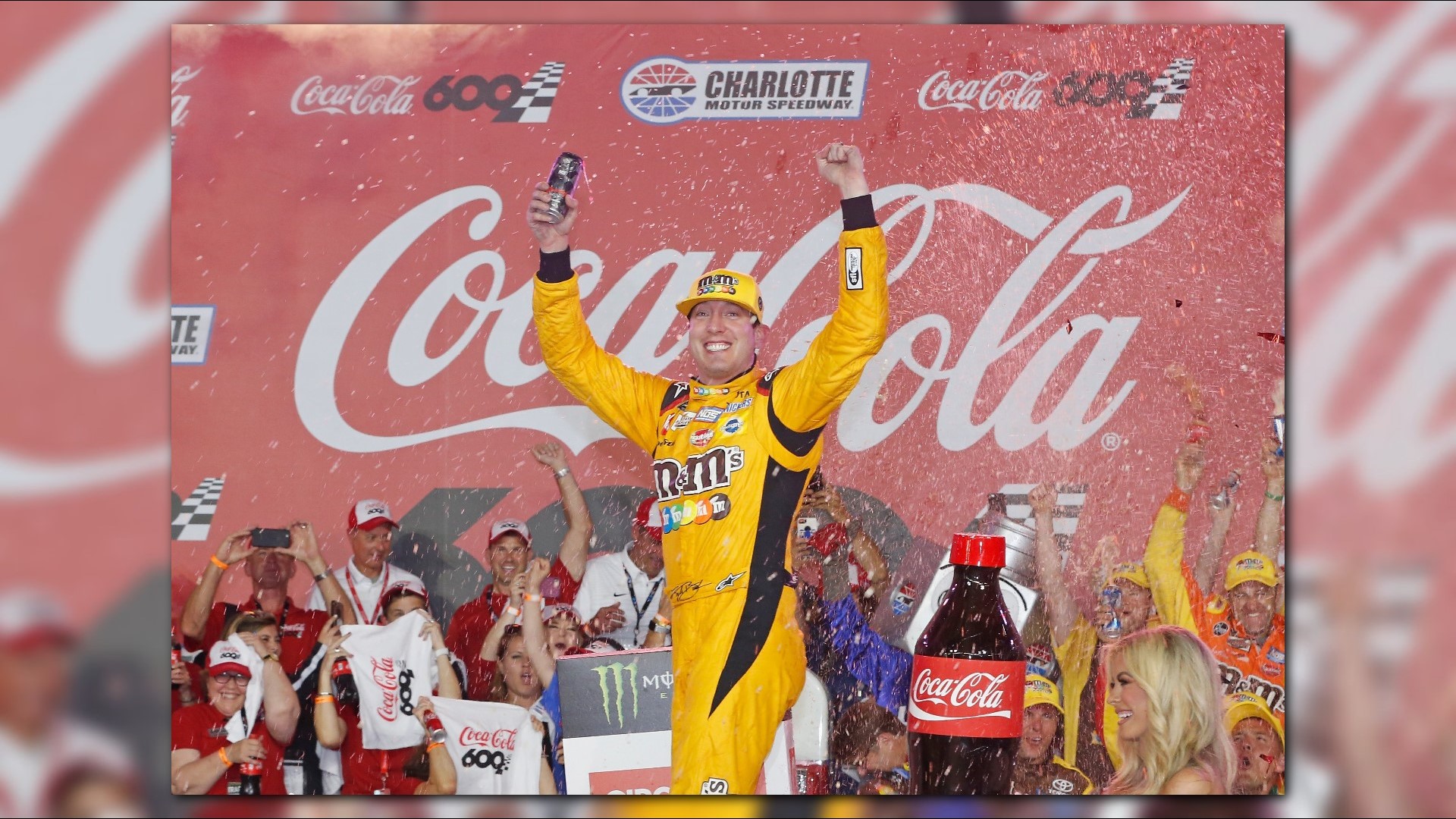 Kyle Busch dominates Coca Cola 600 to capture first Cup win at ...