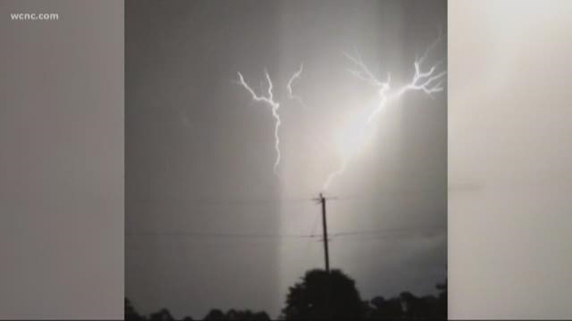 Strong storms down trees, causing power outages across the Charlotte area | wcnc.com