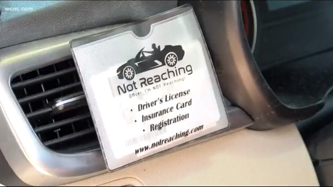 Couple creates driving pouch to prevent traffic stop confusion | wcnc.com