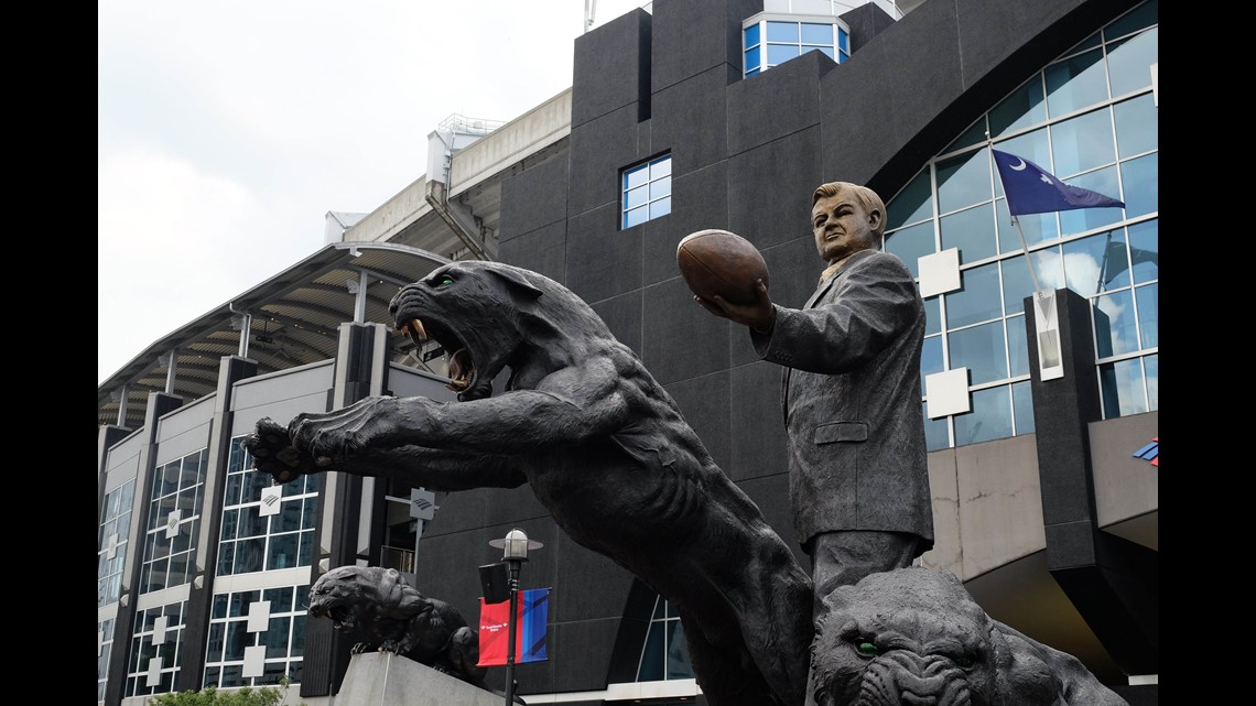 Should Jerry Richardson statue come down? | wcnc.com
