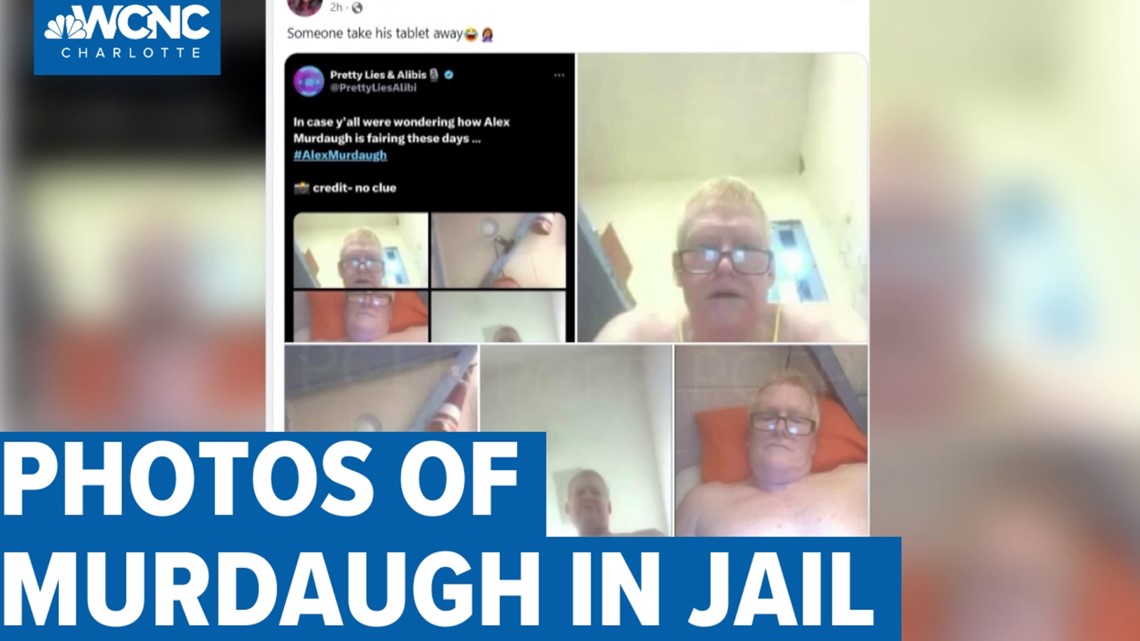 Photos of Alex Murdaugh in jail circulate online | wcnc.com