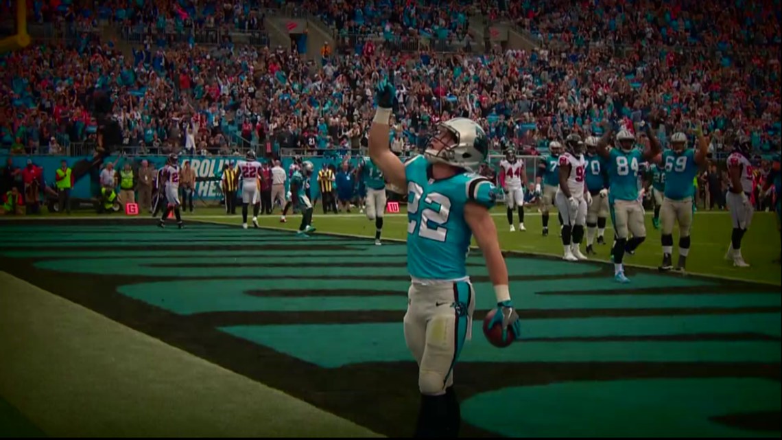 Run CMC: Panthers running back ready for second year in NFL | wcnc.com