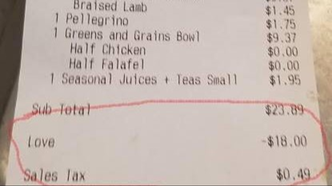 Here's why this restaurant has a 'love' button on their cash register ...