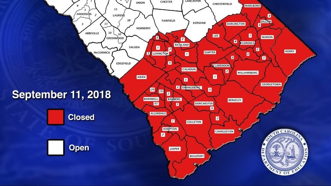 Gov. McMaster orders mandatory evacuations for SC coastal counties ...