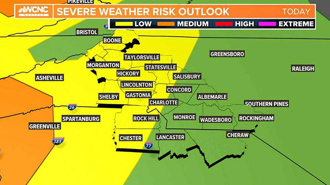 Storm chance increases today | wcnc.com