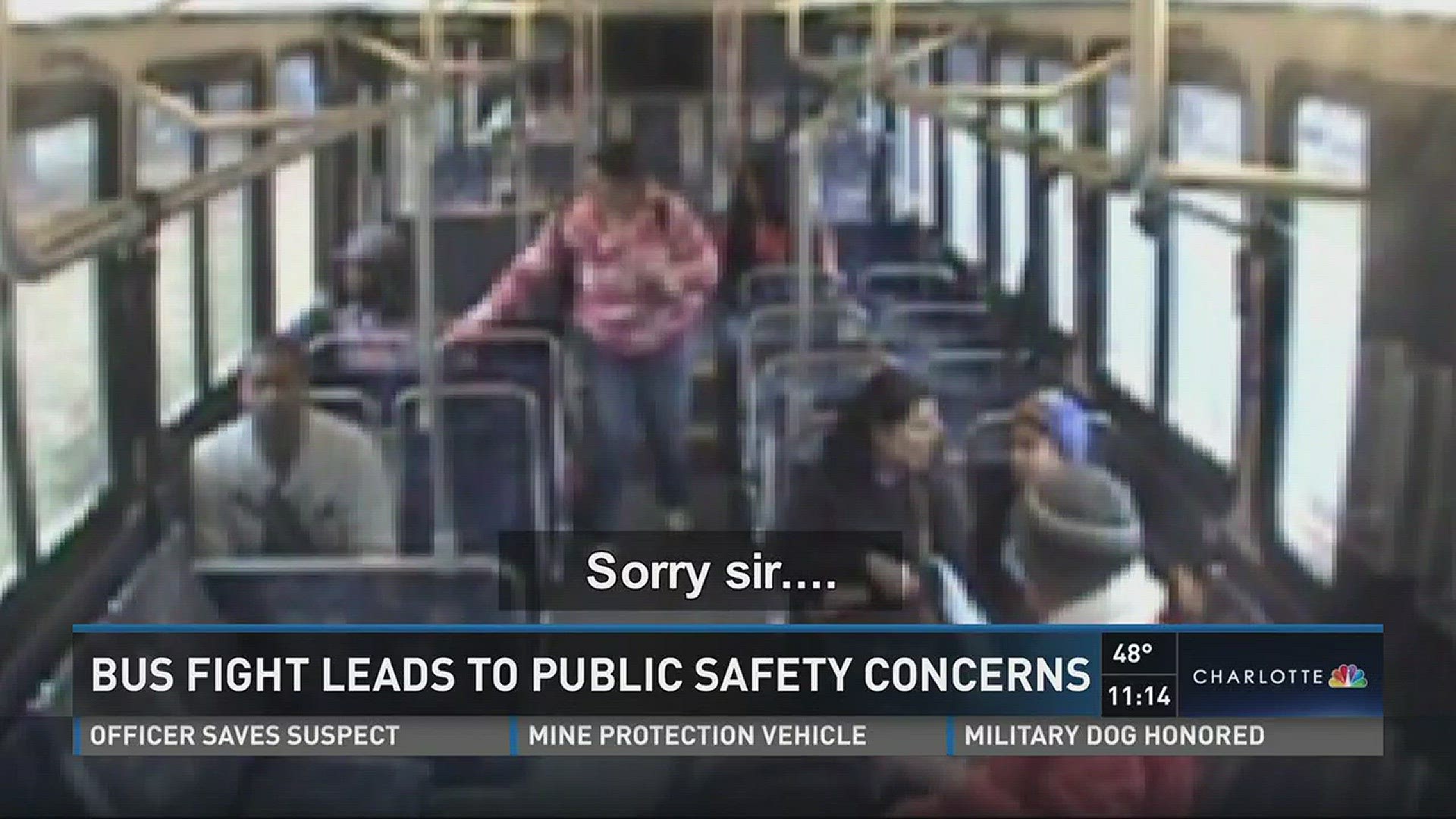 CATS bus fight leads to public safety concerns | wcnc.com