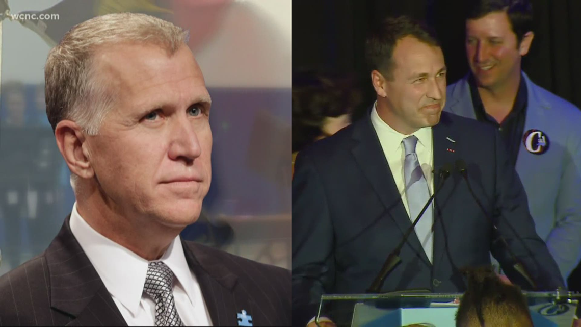 Thom Tillis, Cal Cunningham debate for U.S. senate race | wcnc.com