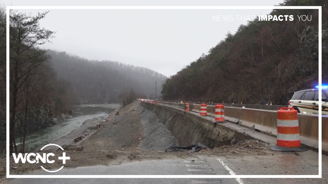 Breaking down the progress on reopening roads in western North Carolina ...