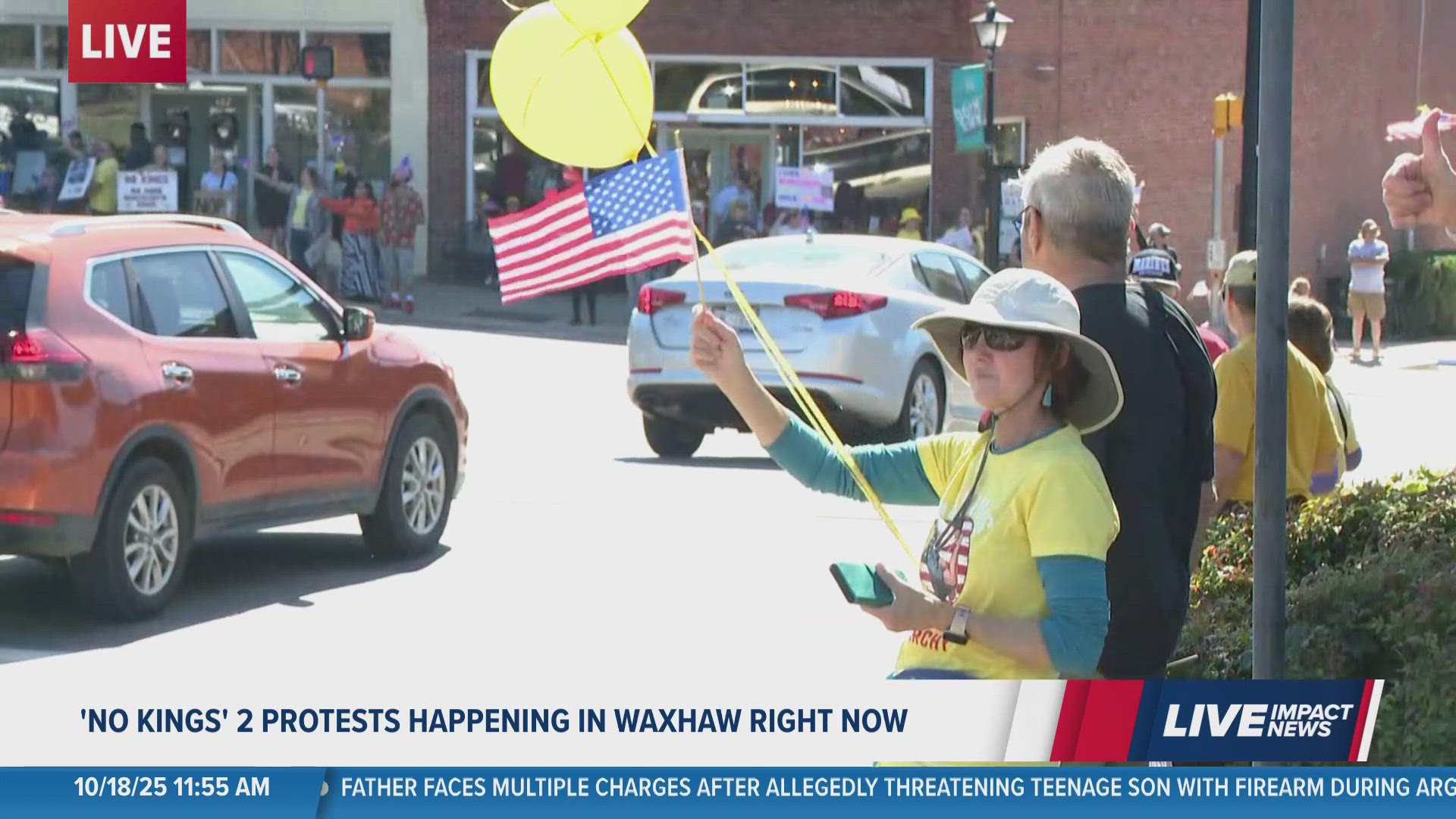 No Kings protests in Charlotte, Atlanta, S.C. and across the U.S., part ...