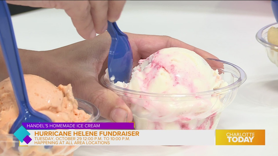 Handel's Homemade Ice Cream is holding a Hurricane Helene Fundraiser ...