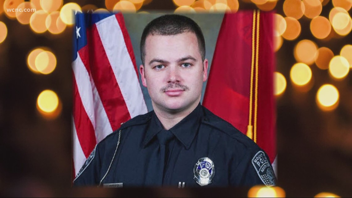 Permanent memorial in the works for fallen officer Tyler Herndon | wcnc.com