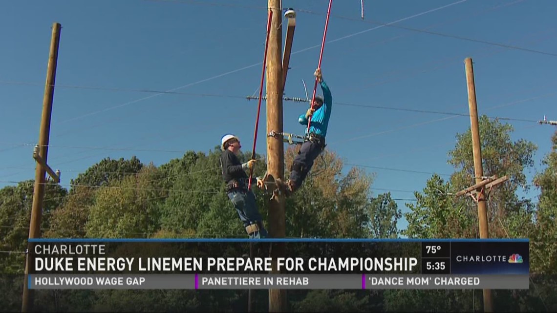 Duke Energy linemen prepare for championship | wcnc.com