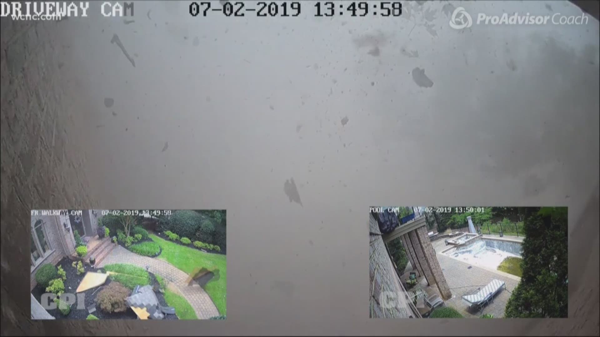 Surveillance video captures exact moment Ballantyne home exploded ...