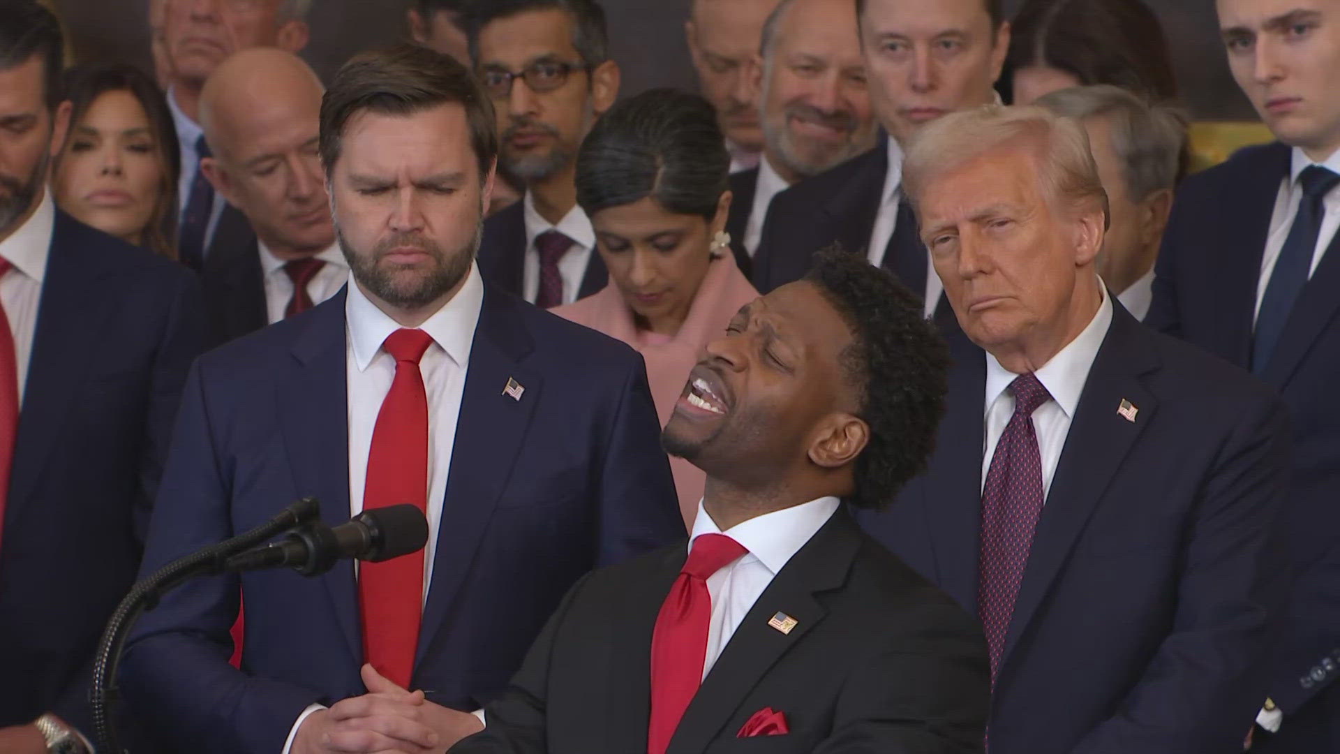 Benediction from Lorenzo Sewell at Trump's Inauguration Ceremony | wcnc.com