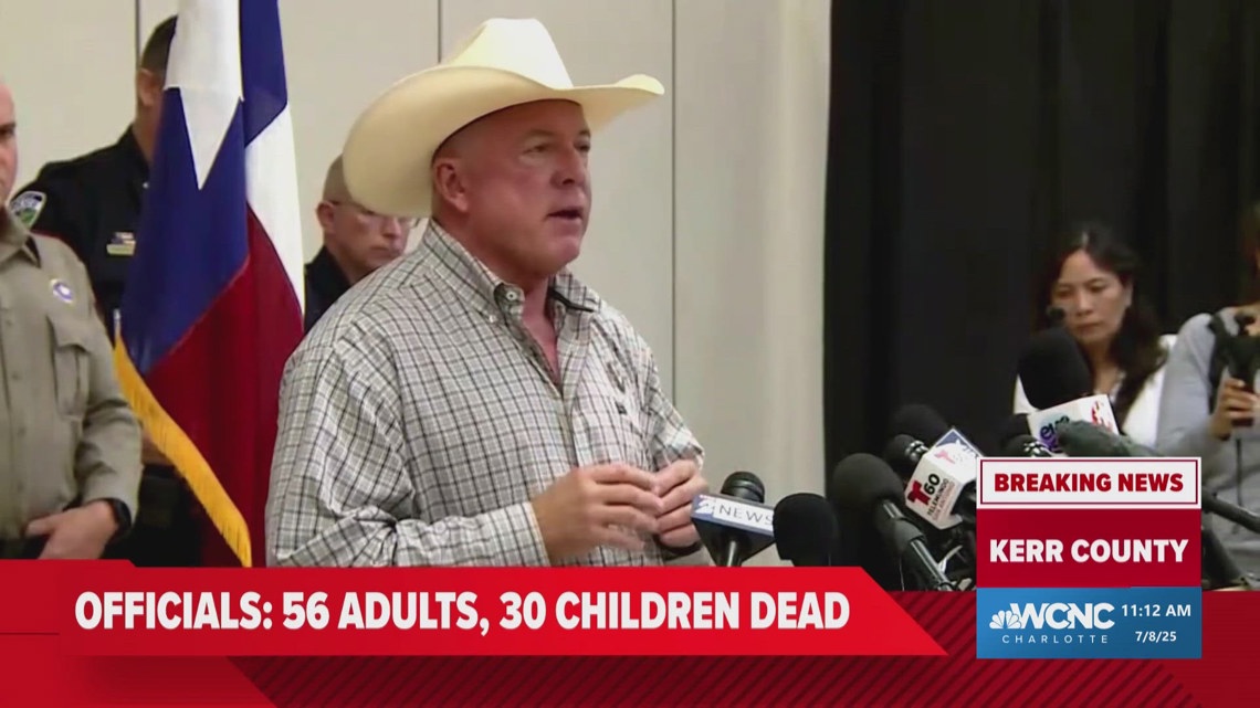 Officials provide update on Kerr, Texas flood recovery | wcnc.com