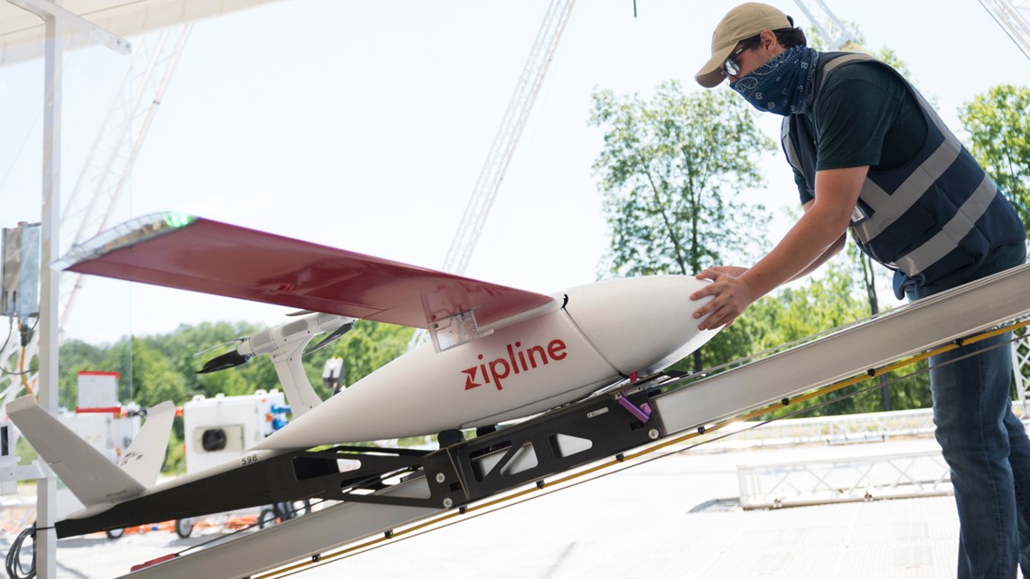 Novant Health is using medical drones to fight COVID-19 | wcnc.com