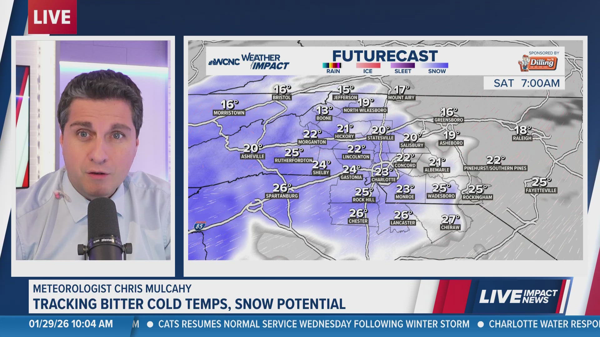 How much snow will Charlotte get this weekend? | wcnc.com