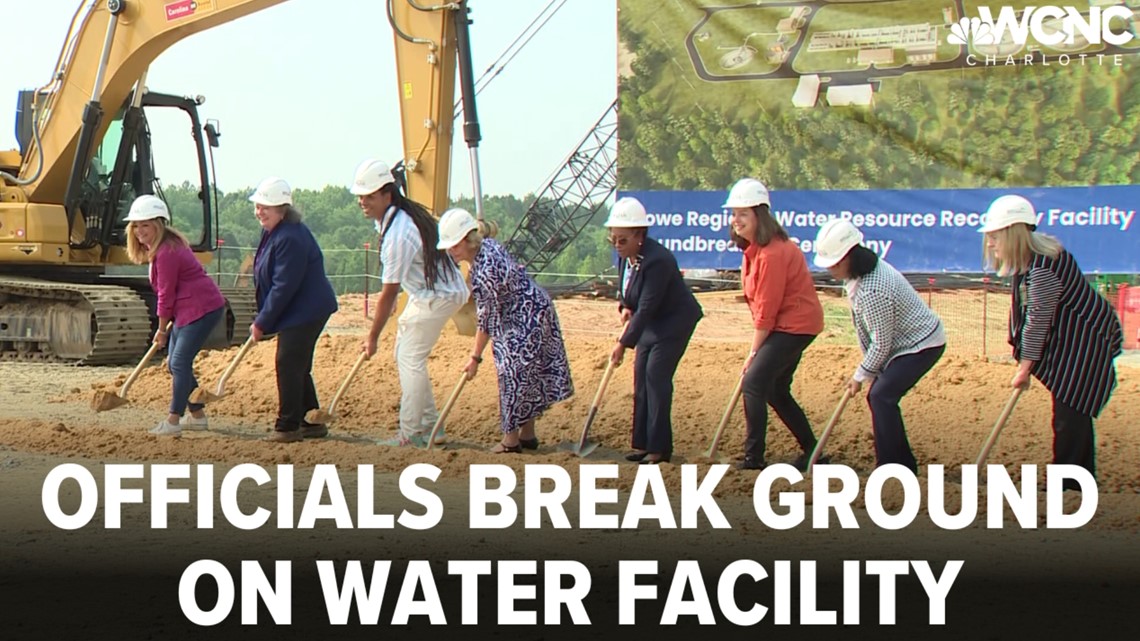Charlotte Water breaks ground on new wastewater treatment plan | wcnc.com