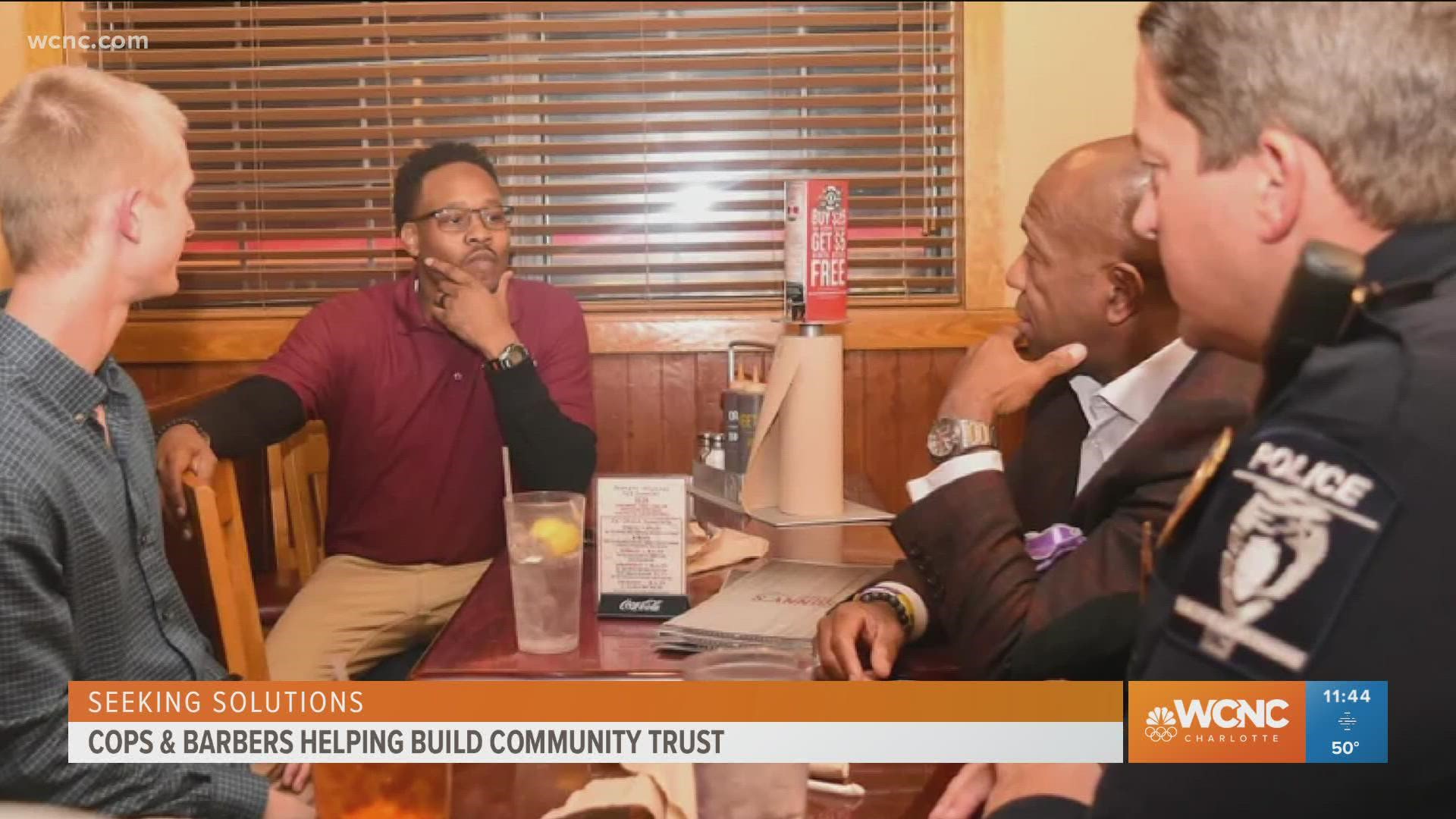 Cops & Barbers still working to build trust in Charlotte area | wcnc.com