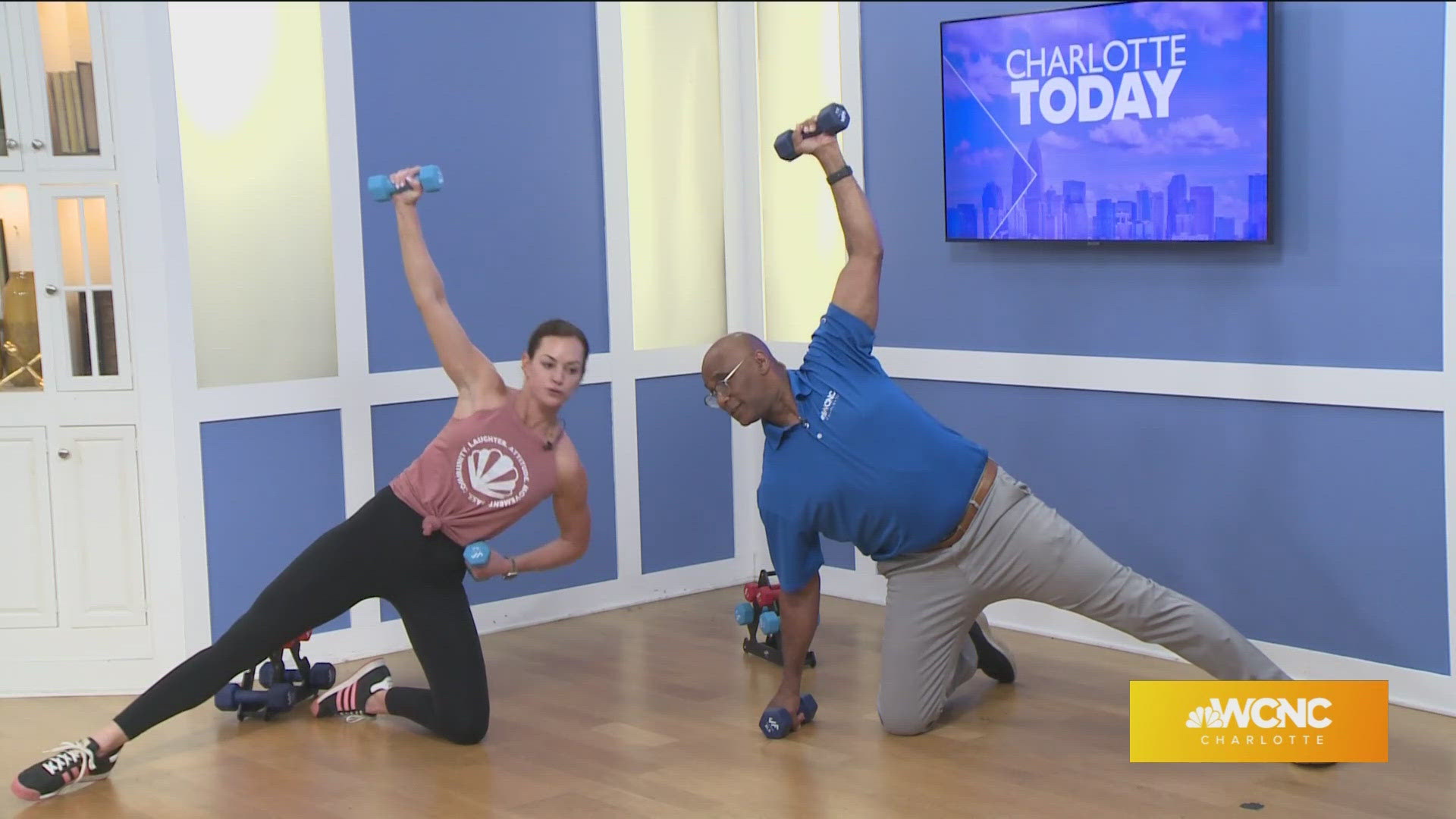 Total Body (Arms & Abs)Workout with Dumbbells | wcnc.com