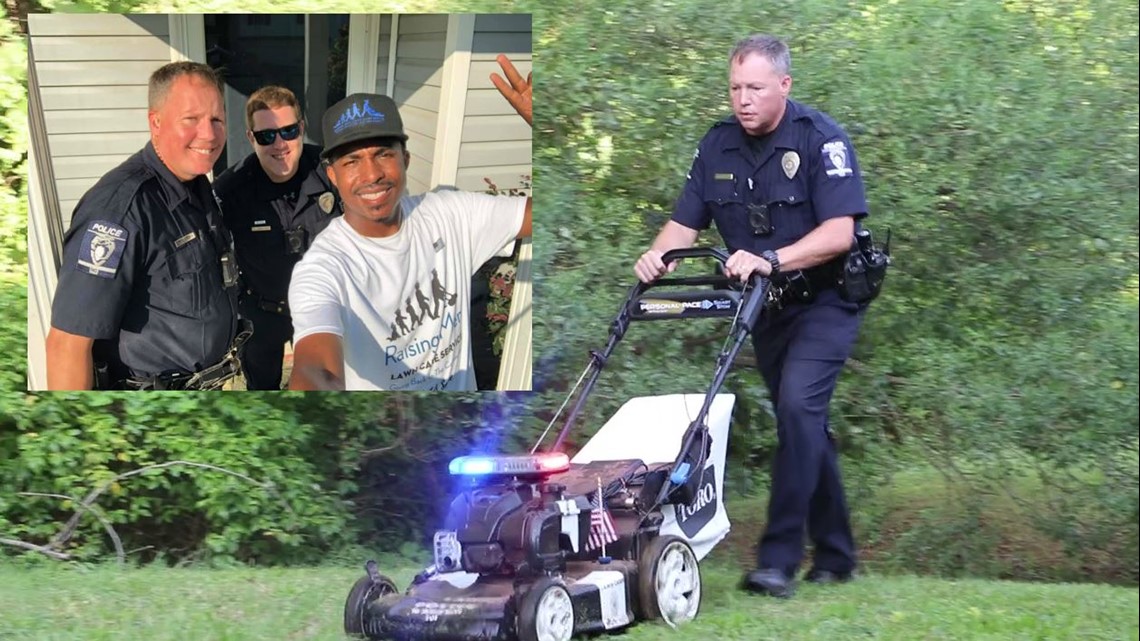 Rodney Smith Jr. mowing lawns across America | wcnc.com