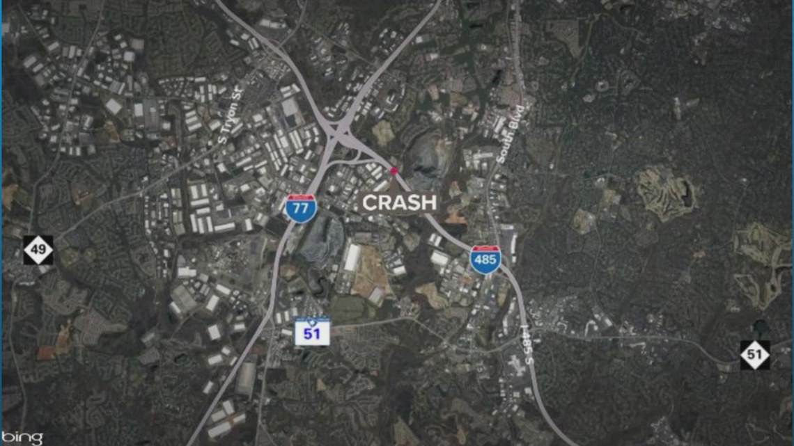 Crash causes miles-long backup on I-485 Outer Loop | wcnc.com