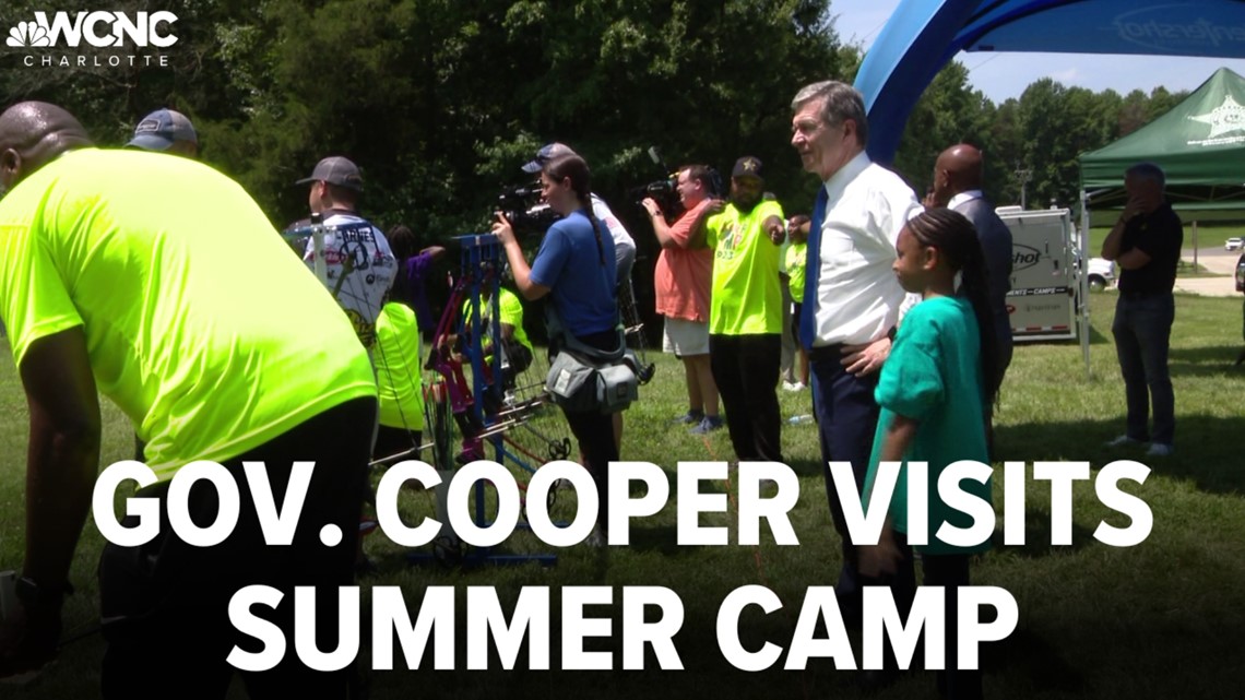 Gov. Cooper visits summer camp in Charlotte | wcnc.com