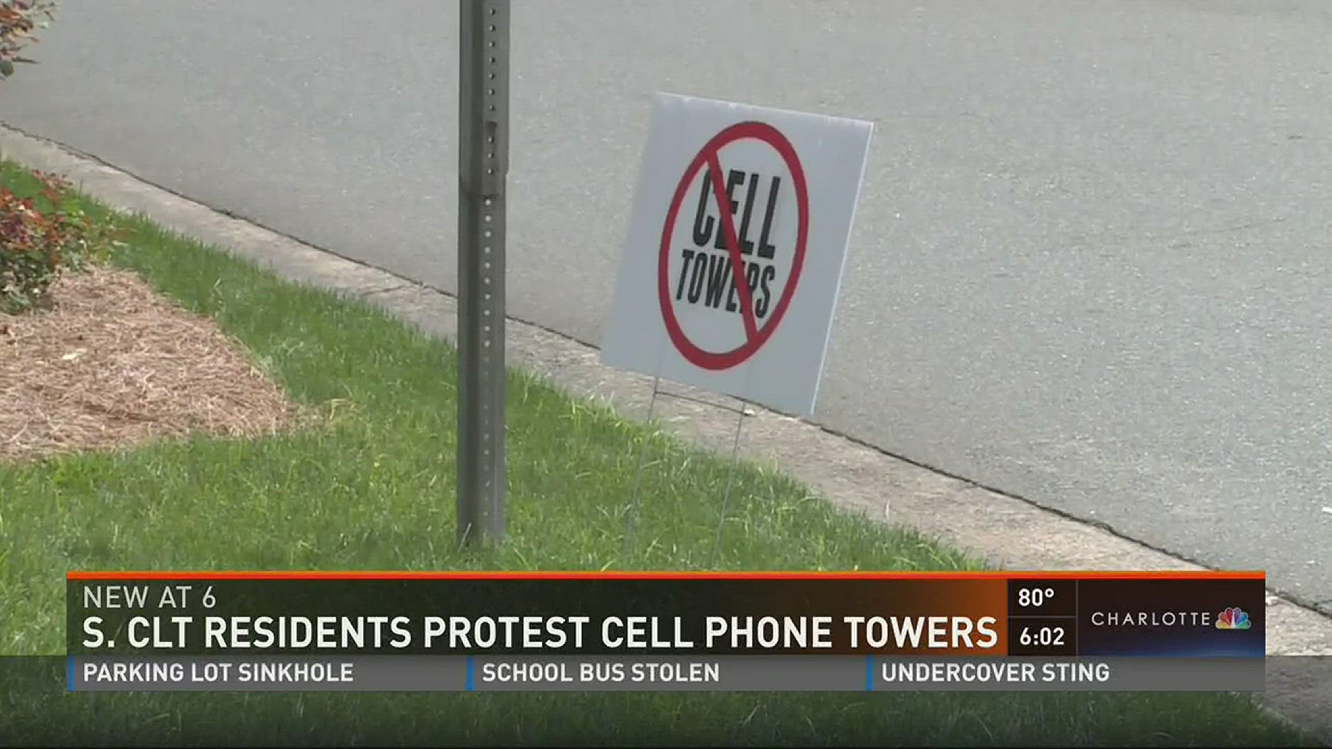 Neighbors protest cell towers | wcnc.com