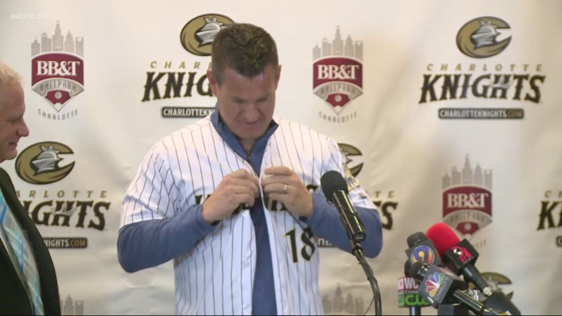 Knights manager keeping graduation promise to his son | wcnc.com