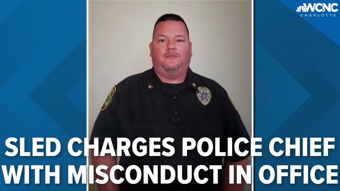 SC police chief charged with misconduct in office, SLED confirms | wcnc.com