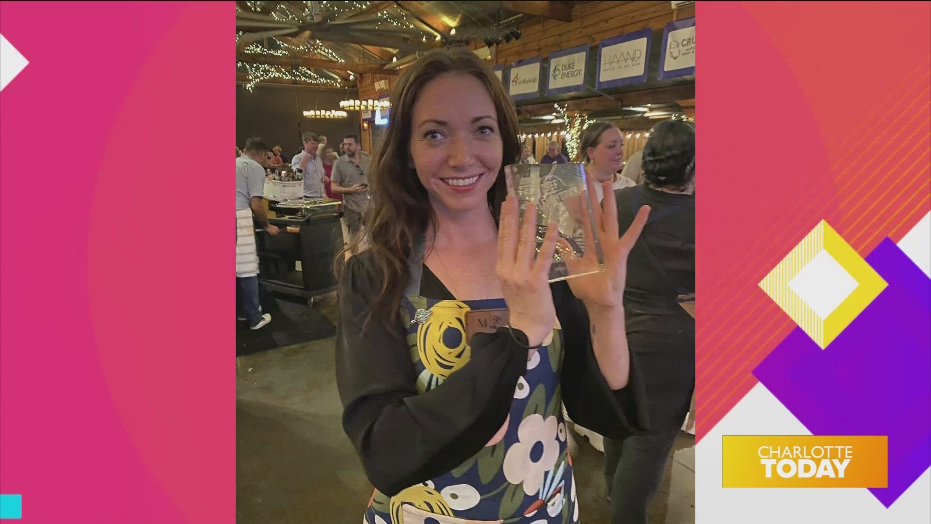 NCRLA Mixologist of the year, Stephanie Elliott stopped by from Merle's ...
