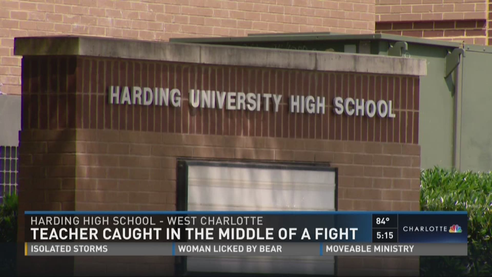 WATCH: Brawl breaks out at Harding HS | wcnc.com