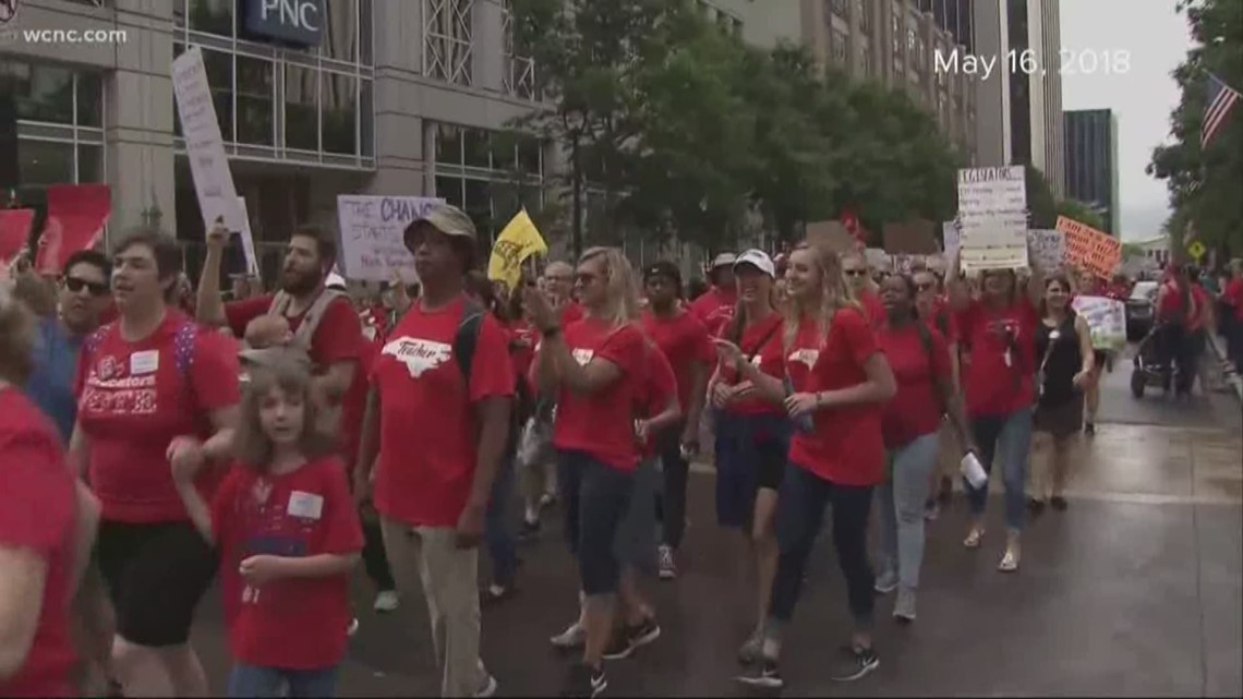 Hundreds of CMS teachers call out ahead of May 1 rally | wcnc.com