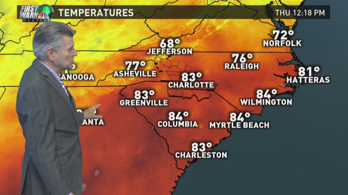 Thursday weather forecast | wcnc.com