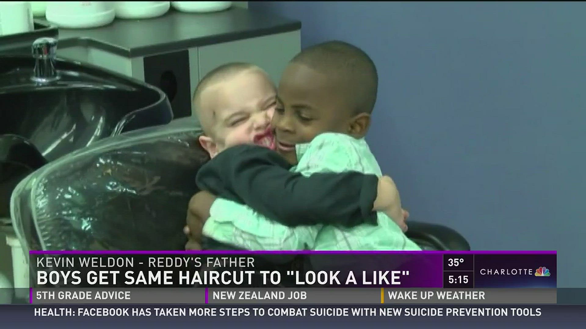 Buzz cut buddies think they're twins | wcnc.com
