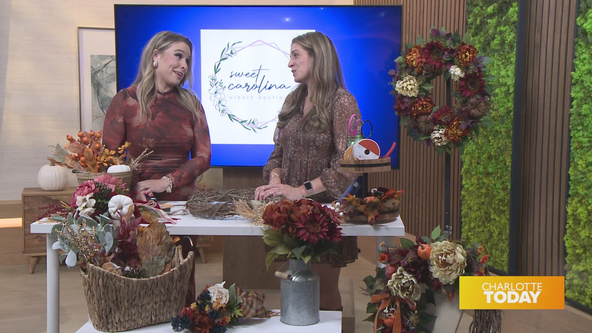 Crafting Autumn Magic with Sweet Carolina Wreath Boutique | wcnc.com