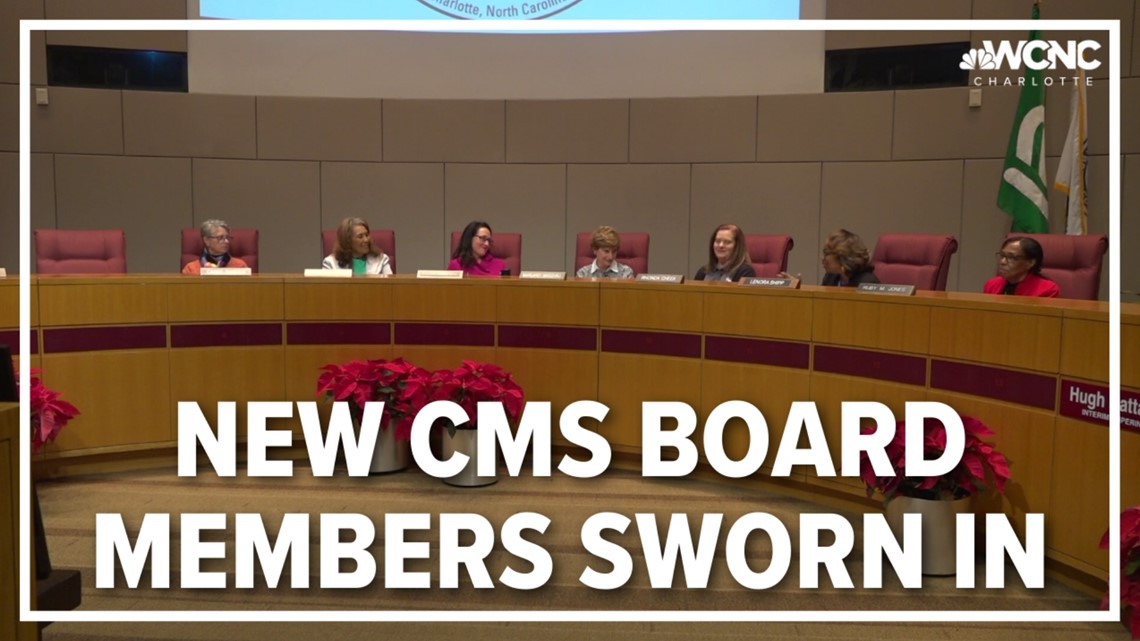 New CMS board members sworn in Tuesday | wcnc.com